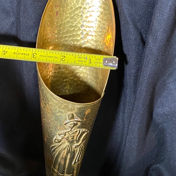 Accents | Vintage Peerage Made In England Brass Flower Vase | Poshmark